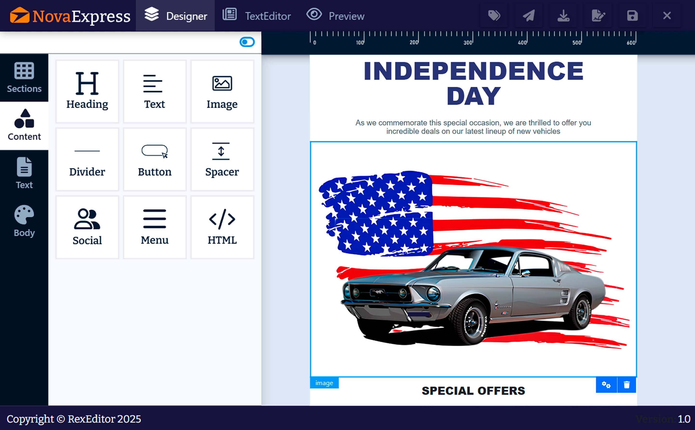 Build & Send Beautiful Emails